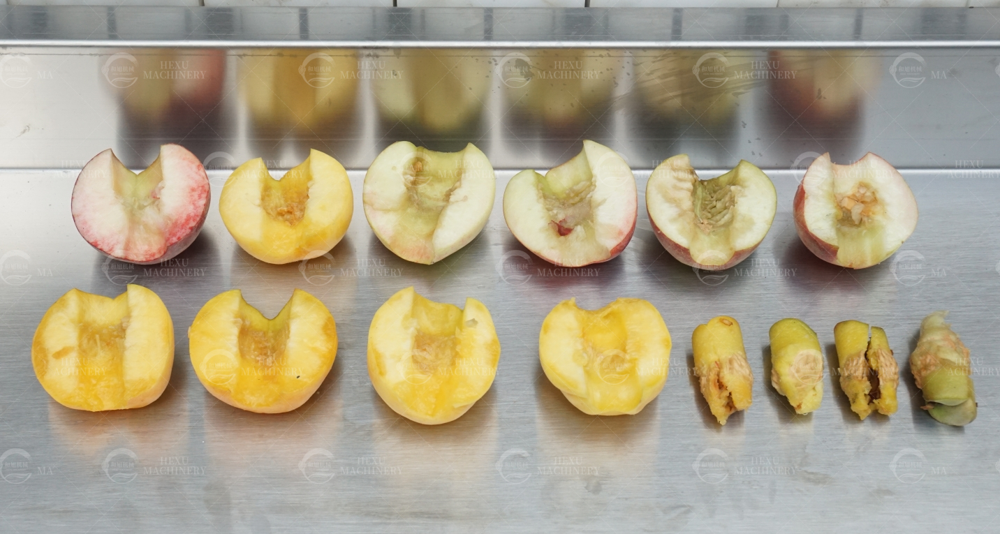 Industrial Peach Pitting Cutting Machine